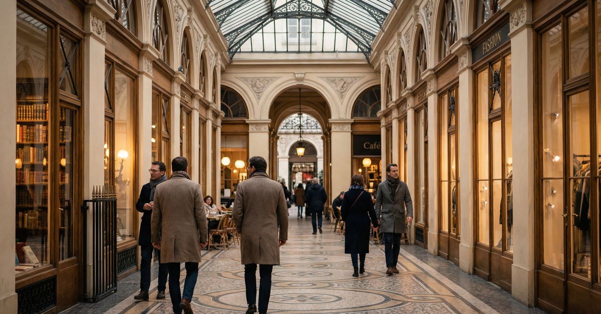 Visiter la Galerie Vivienne en hiver : parcours, horaires, règles