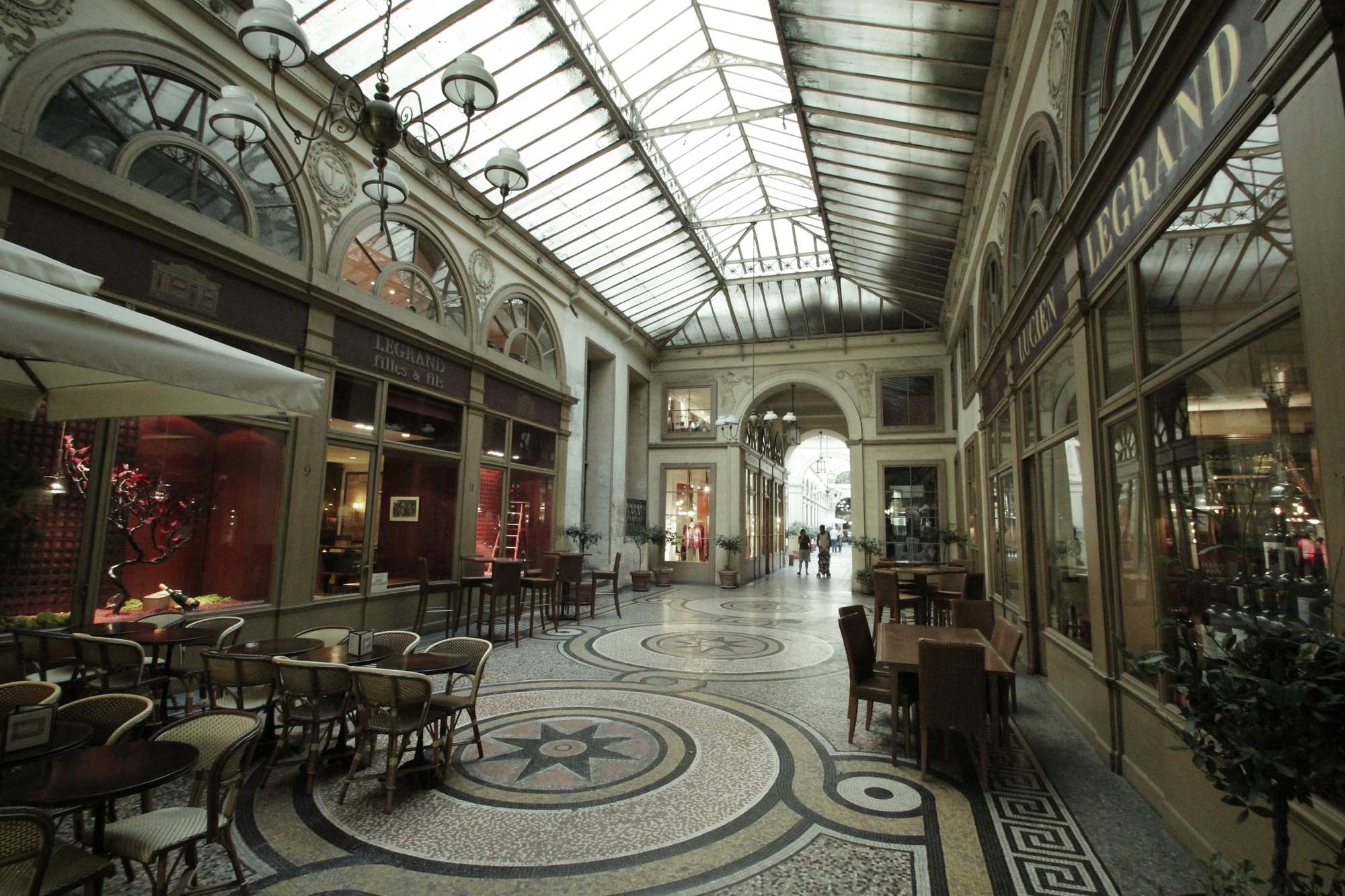 Galerie Vivienne - L'un des plus emblématiques passages couverts de Paris